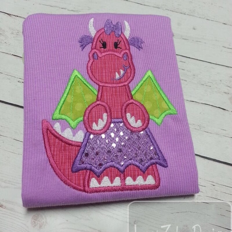 Dragon Applique - Etsy