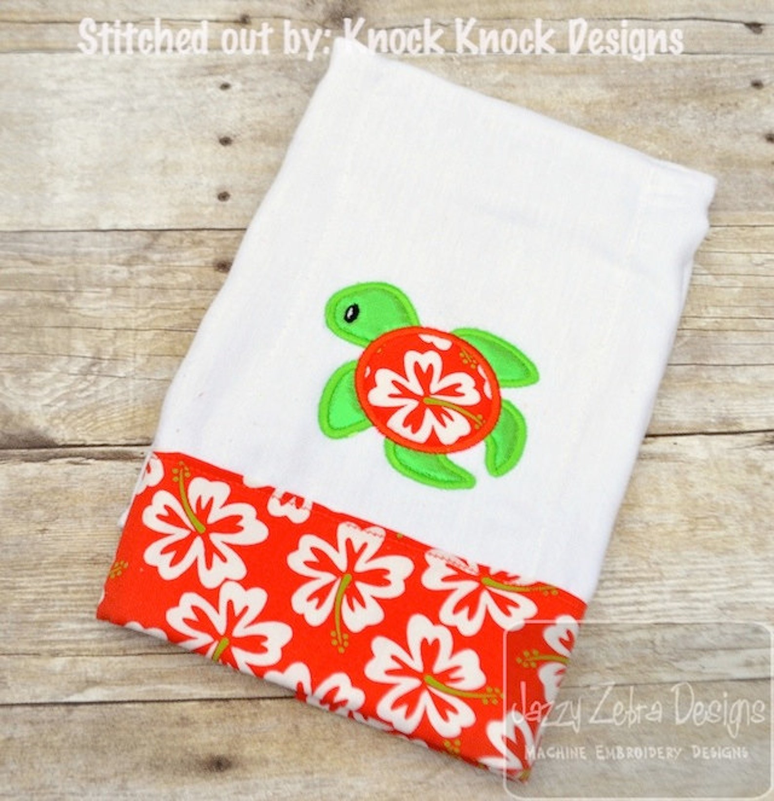 Sea Turtle Monogram Frame Appliqué Machine Embroidery Design - Etsy