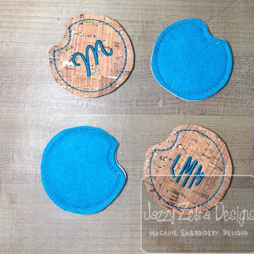 Circle Tag Label ITH in the Hoop Machine Embroidery Design 5 - Etsy