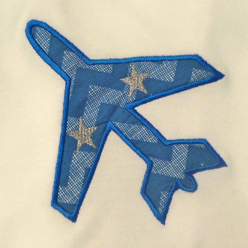 Plane Applique - Etsy