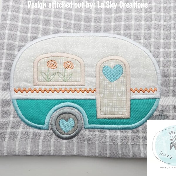 Camper Applique - Etsy