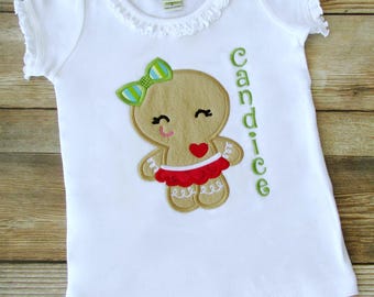 Gingerbread Girl Club Trio Appliqué Zig Zag Stitch Machine Embroidery ...