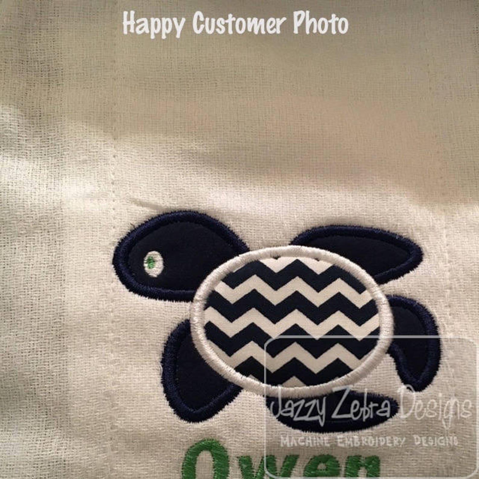 Sea Turtle Monogram Frame Appliqué Machine Embroidery Design - Etsy