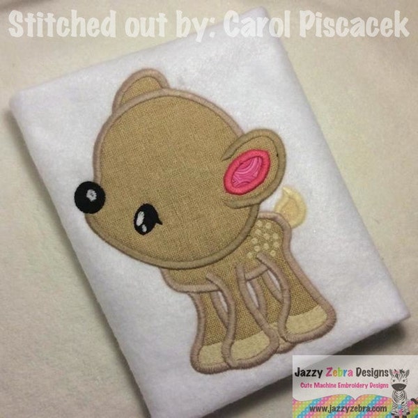 Deer Applique - Etsy