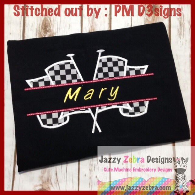 Split Flags Applique Machine Embroidery Design - Etsy