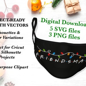 Friends Theme - "friendsmas" With Christmas Lights - Etsy