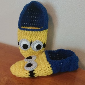 Minion Slippers Adult - Etsy