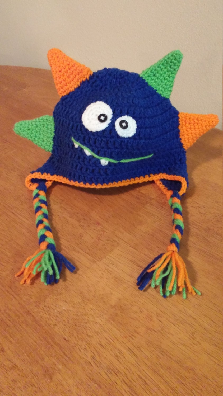Monster Beanie - Etsy