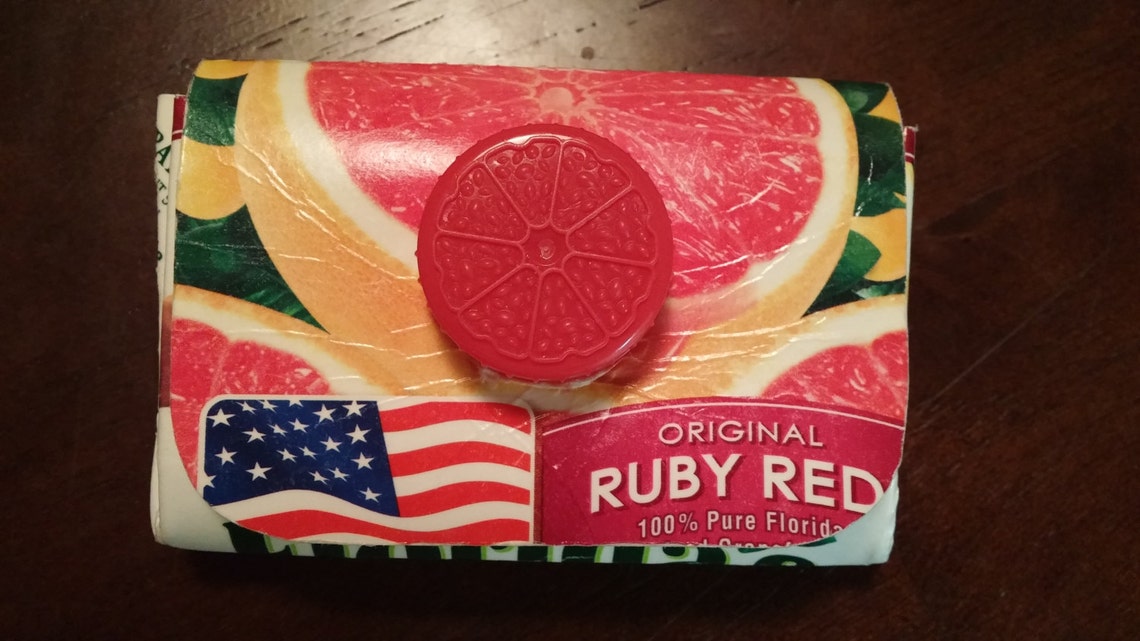 Recycled Juice Box Wallets - Etsy