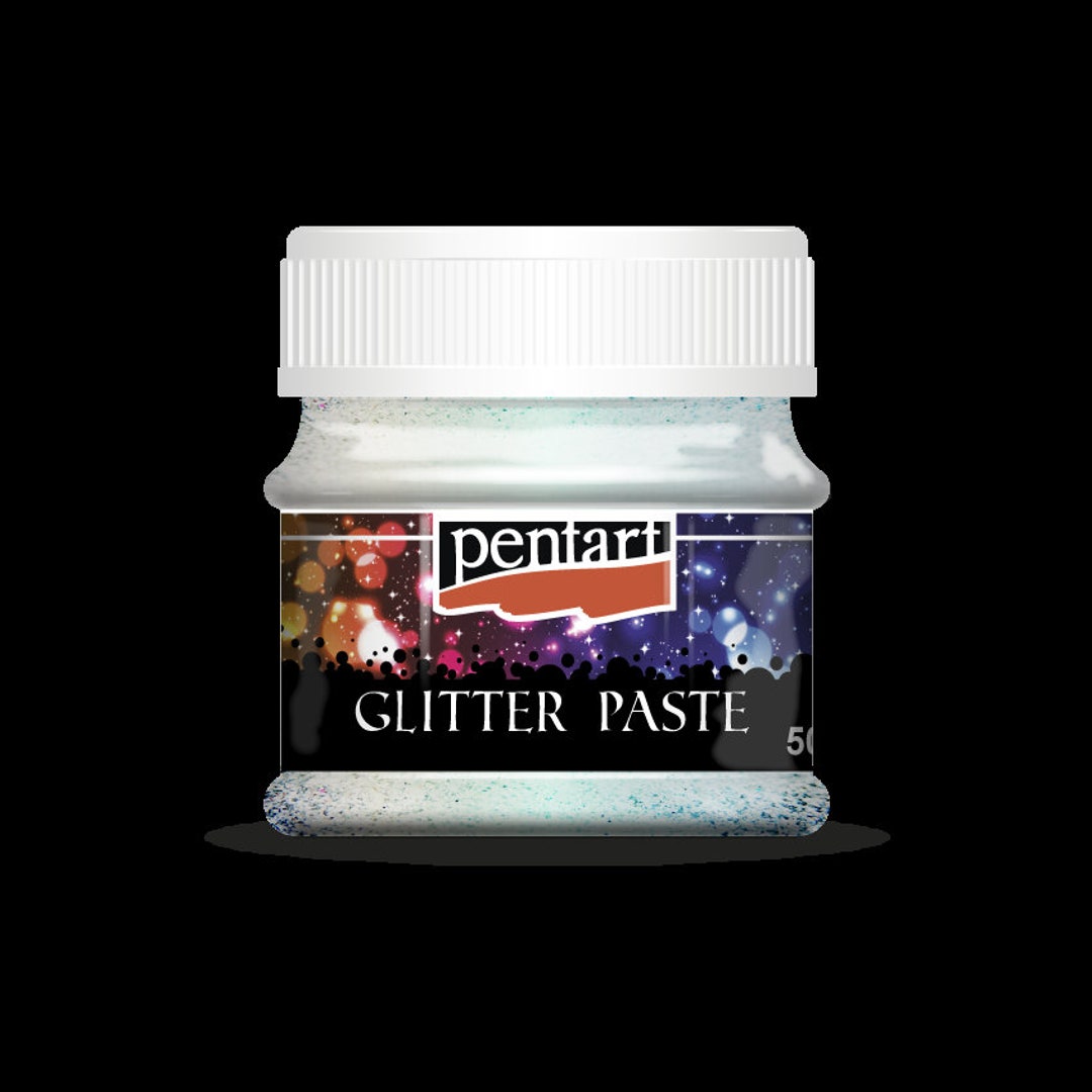 PENTART Glitter Paste Fine IRIDESCENT 50ml #13059 - Etsy