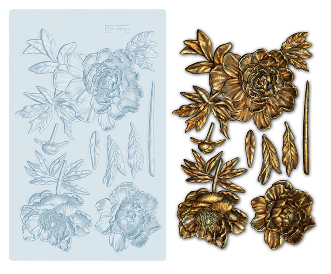 WILDERNESS ROSE Re-design Prima Decor Moulds Molds #647506 - Etsy