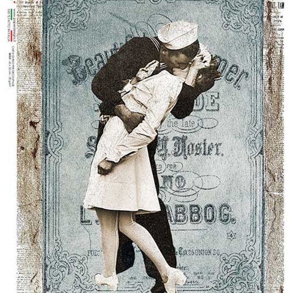 Kissing Sailor - Etsy
