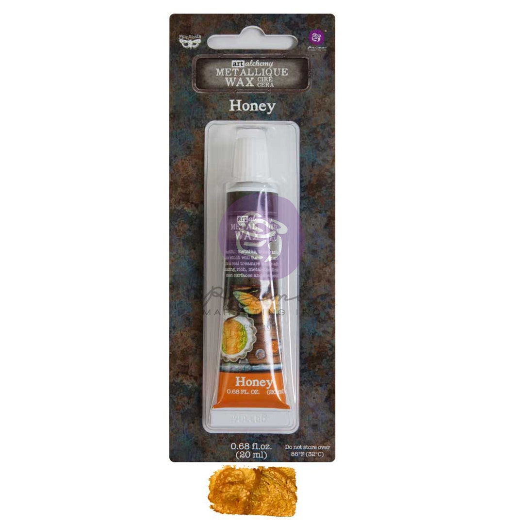 Finnabair Art Alchemy Prima HONEY METALLIQUE Wax .68 Oz Tube #969837 - Etsy