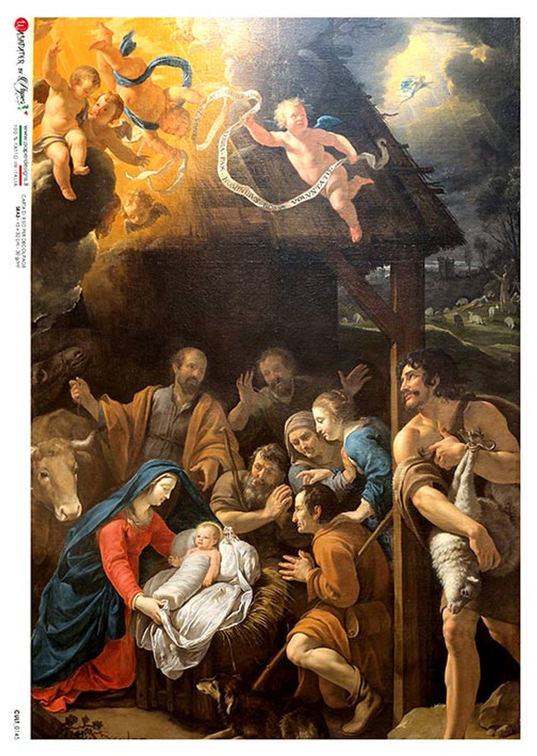 Paper Designs NATIVITY A4 Decoupage Rice Paper #CULT0145 - Etsy