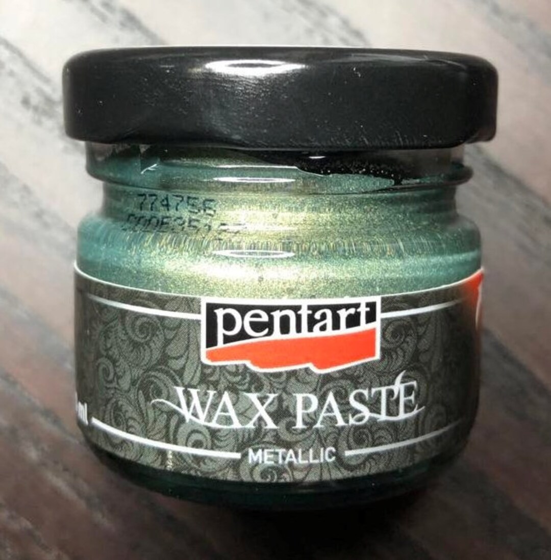 Pentart Wax Paste METALLIC Metal TURTLE GREEN 20 Ml 35127 - Etsy Canada