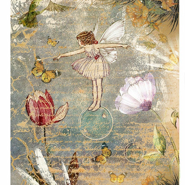 Fairies Rice Paper - Etsy