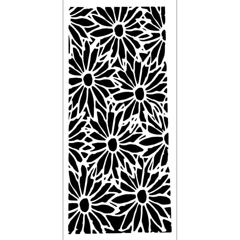 Daisy Stencil - Etsy