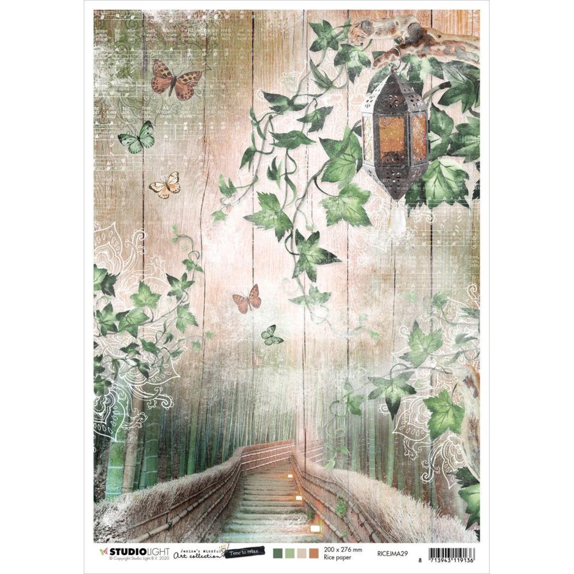 STUDIO LIGHT Decoupage Jenine's Mindful Art 5.0 NR 29 Rice - Etsy