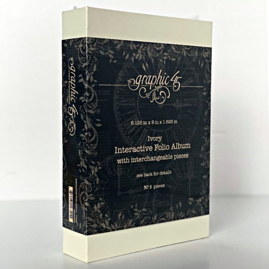 G45 Staples IVORY Interactive FOLIO Album With Interchangeable Pieces 6 ...