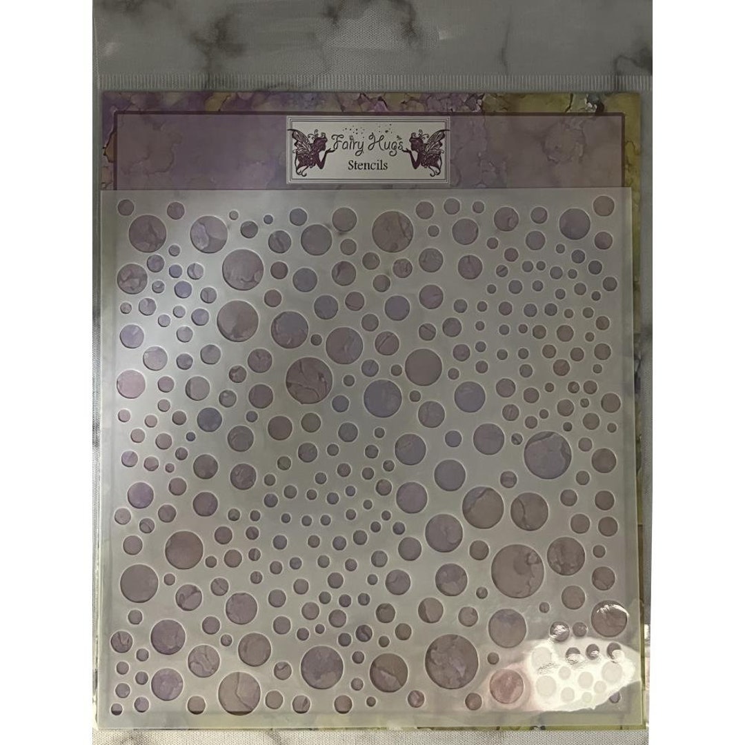 Fairy Hugs MAGICAL DOTS 6x6 Stencil FHSTEN023 - Etsy