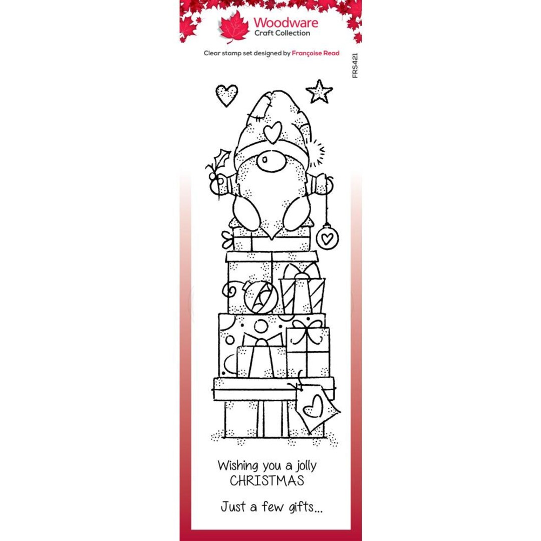 Woodware Craft Collection SINGLES GNOME GIFT Clear Stamp - Etsy