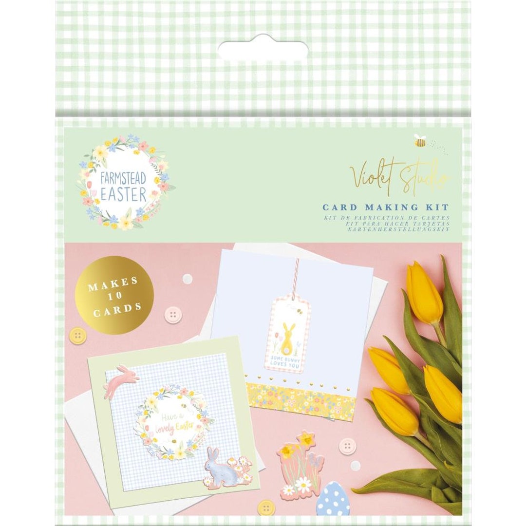 Violet Studio FARMSTEAD EASTER Card Making Kit vs-frm-002 - Etsy
