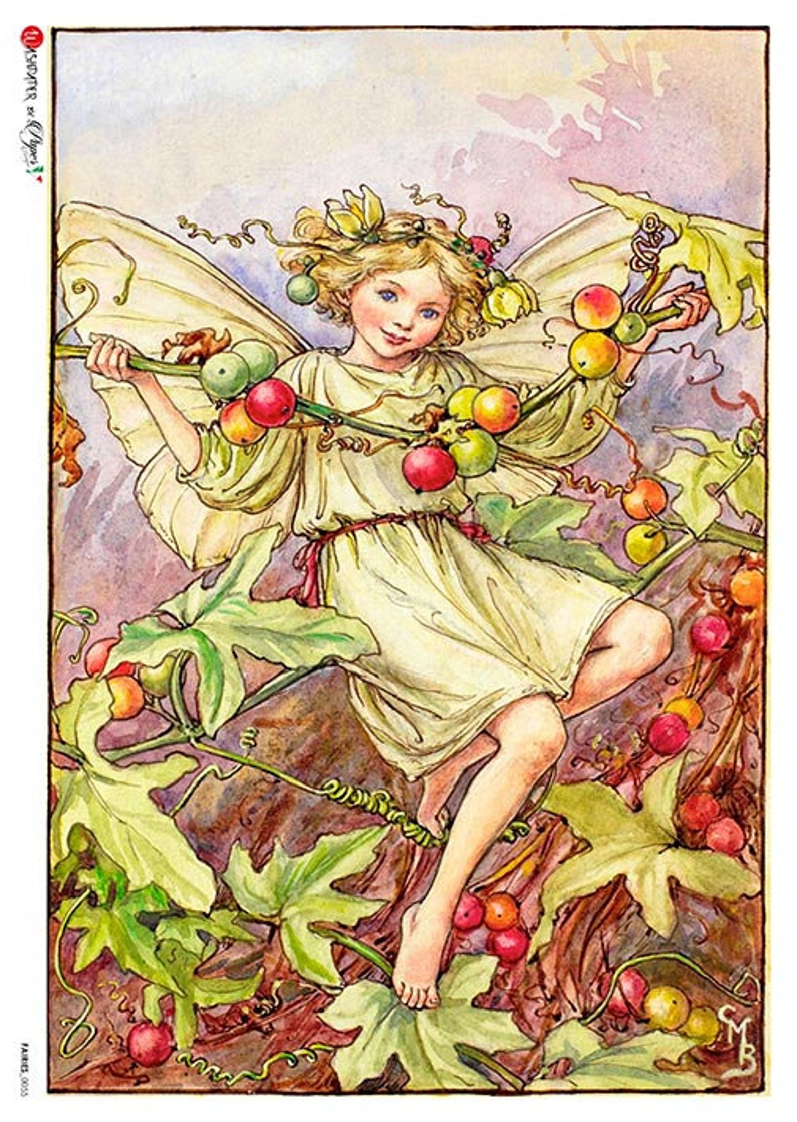 Paper Designs FAIRIES A4 Decoupage Rice Paper FAIRIES 0055 - Etsy