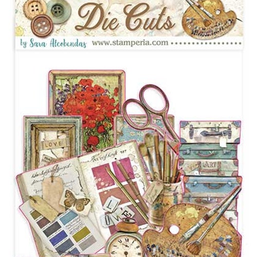Stamperia PRINCESS Die Cuts Chipboard Shapes 47 Pieces - Etsy