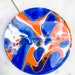 Orange and Blue Round Custom Coasters - Etsy