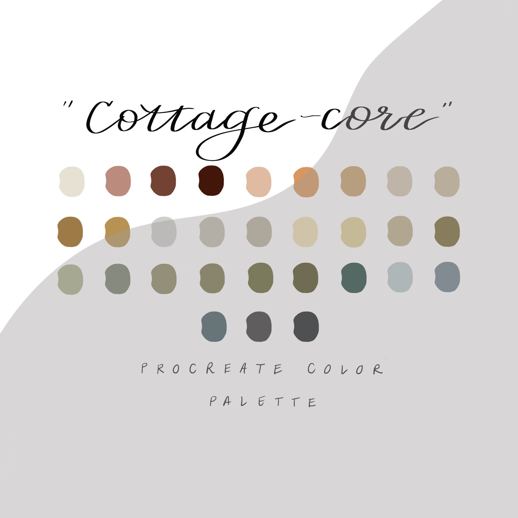 Cottage-core / iPad Procreate/ Instant Download - Etsy