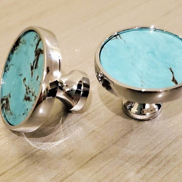 Turquoise Knob - Etsy