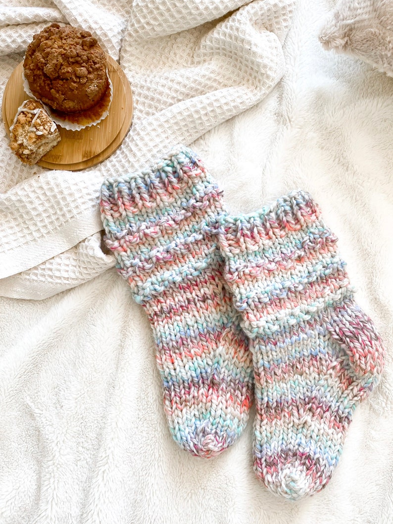 KNITTING PATTERN Cosy Toes Slippers Easy Knit Slipper No - Etsy