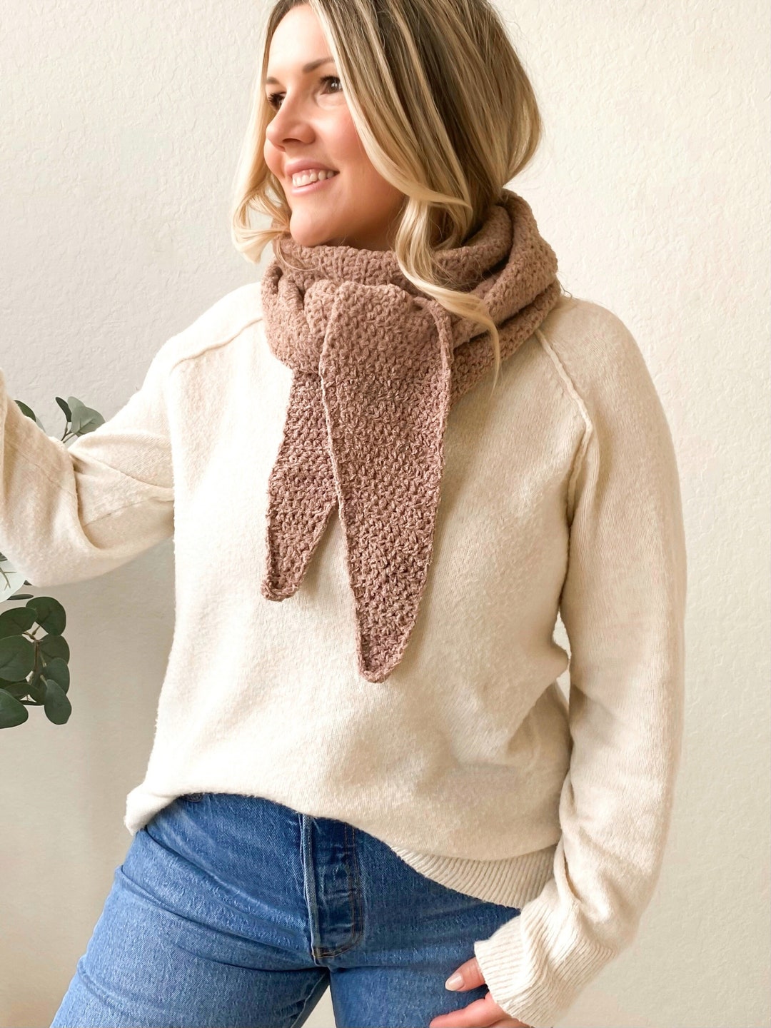 CROCHET Pattern•windfall Shawl, Beginner Project, Worsted Weight ...