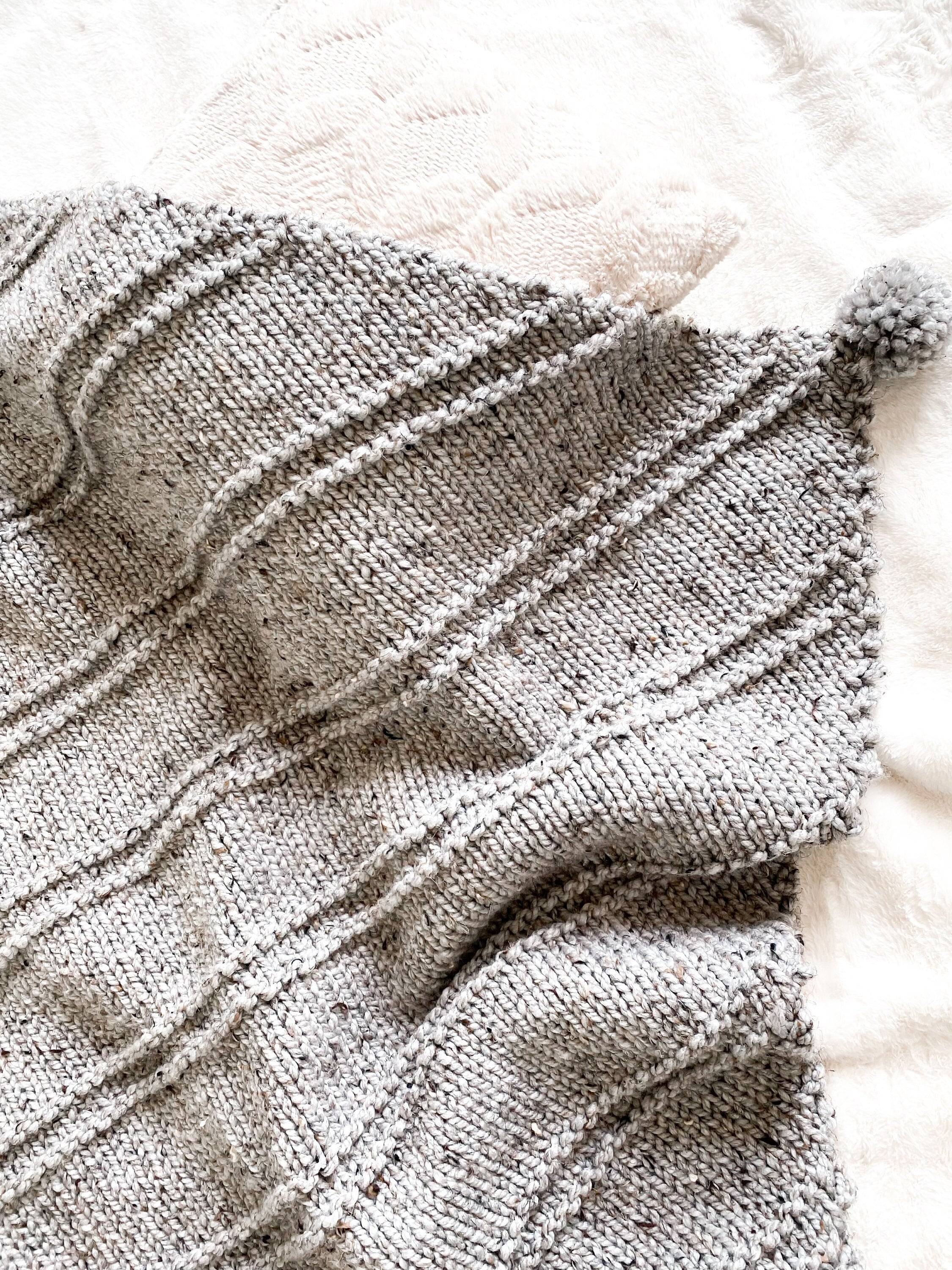 Crossways Throw : KNITTING PATTERN • Beginner Knit, Bias Knit, Super ...