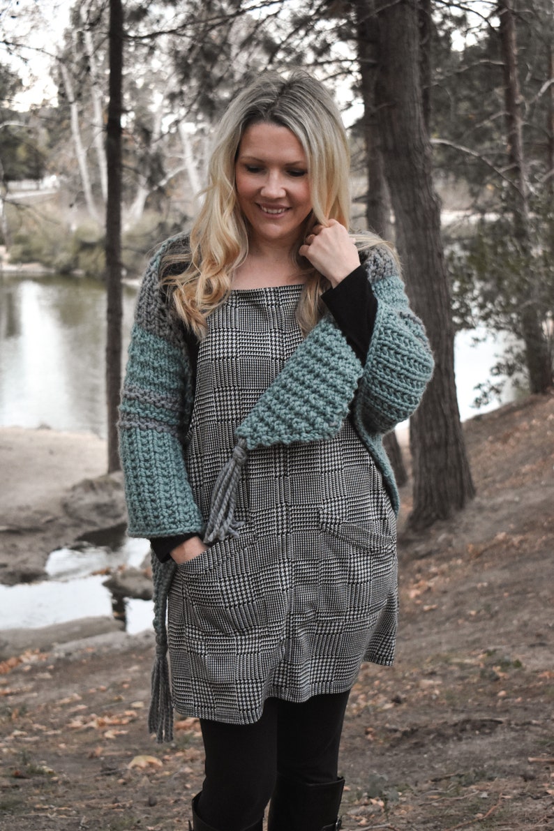 KNITTING PATTERNknit shawl-modern shawl-succulent | Etsy