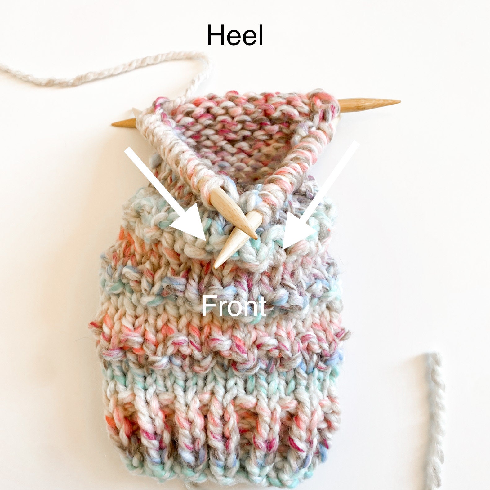 Cosy Toes Slippers KNITTING PATTERN • Easy Knit, Seamless Heel (sizes 6 ...