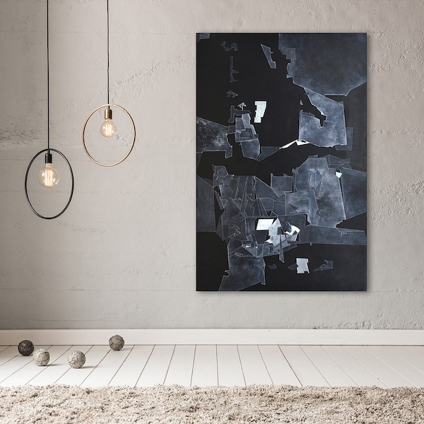 Large Vertical Painting - Etsy