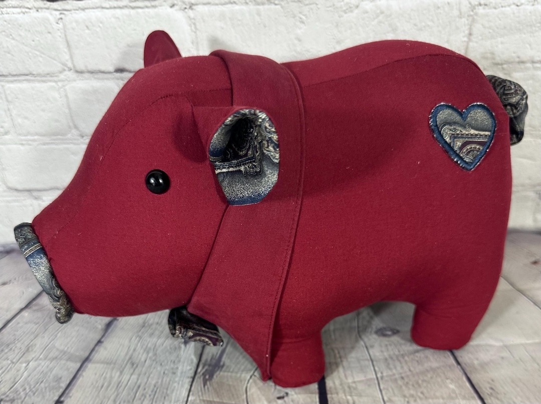 Rosie the Memory Piggy – Handmade Memory Keepsake Pig- Handmade Memory ...