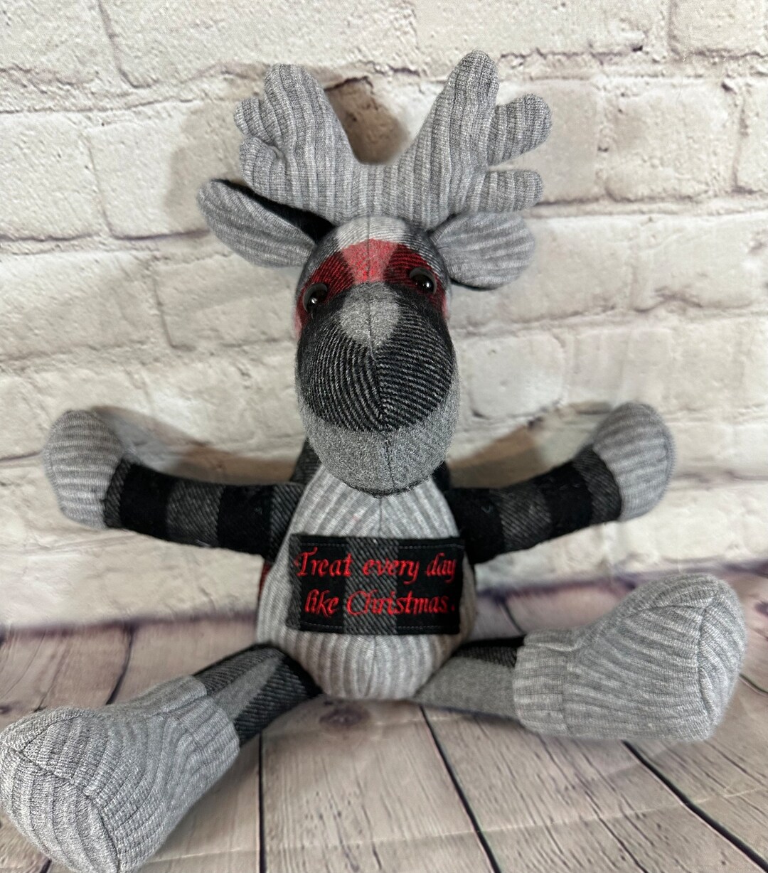 Eli the Elk- Custom Elk Animal Plush- Woodland Animal Stuffed Animal ...