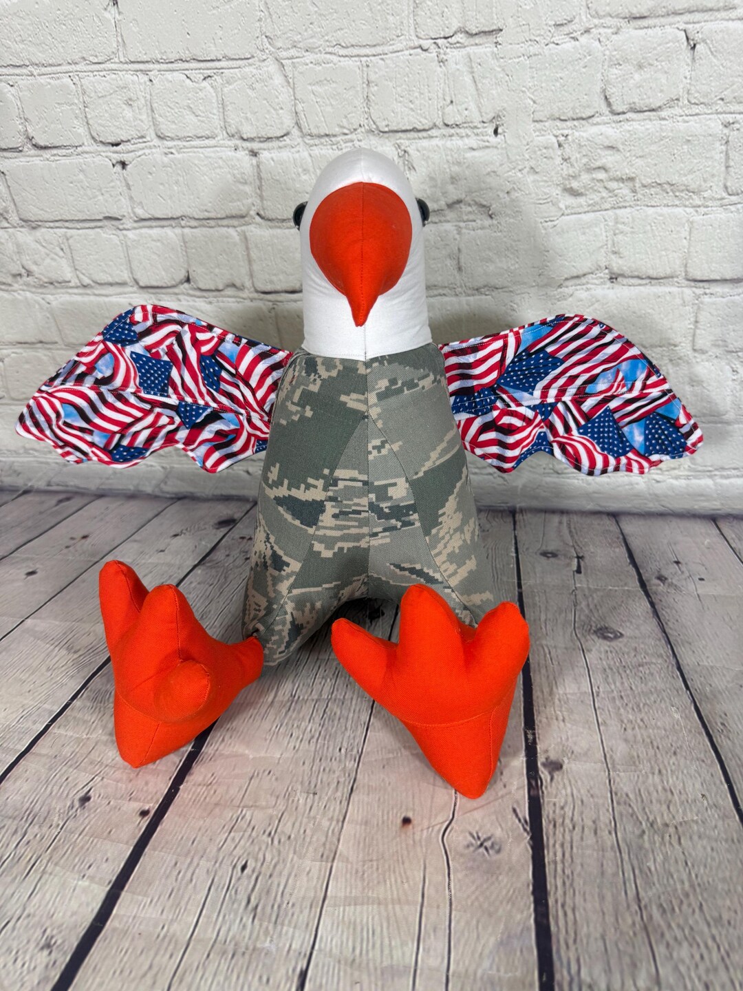 The Patriot Eagle: Custom Memory Eagle From Military Uniform or Flag ...