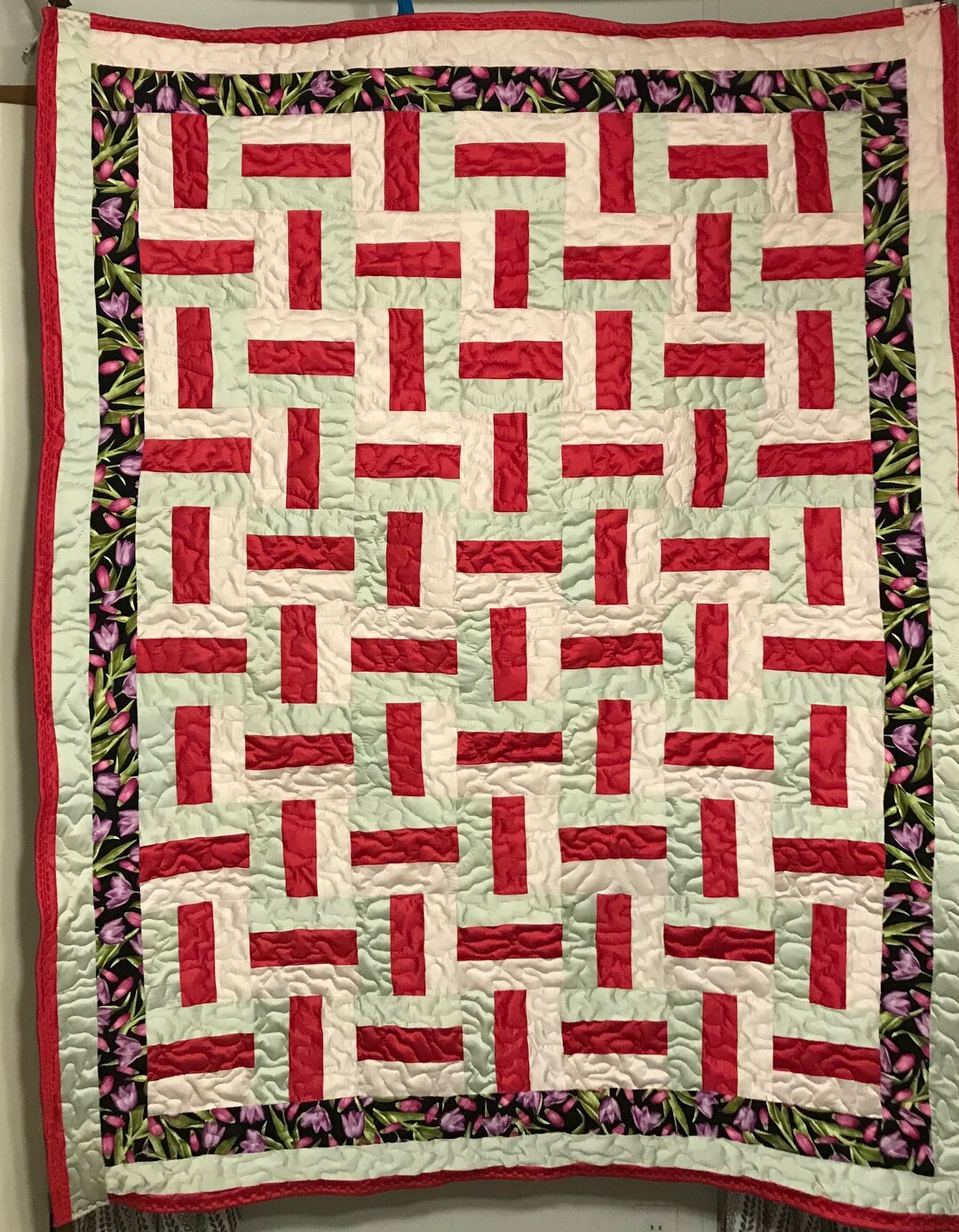 3 Gown Quilt, 3 Adult Gown Quilt, Guilt From Gowns, Throw Memory Quilt ...