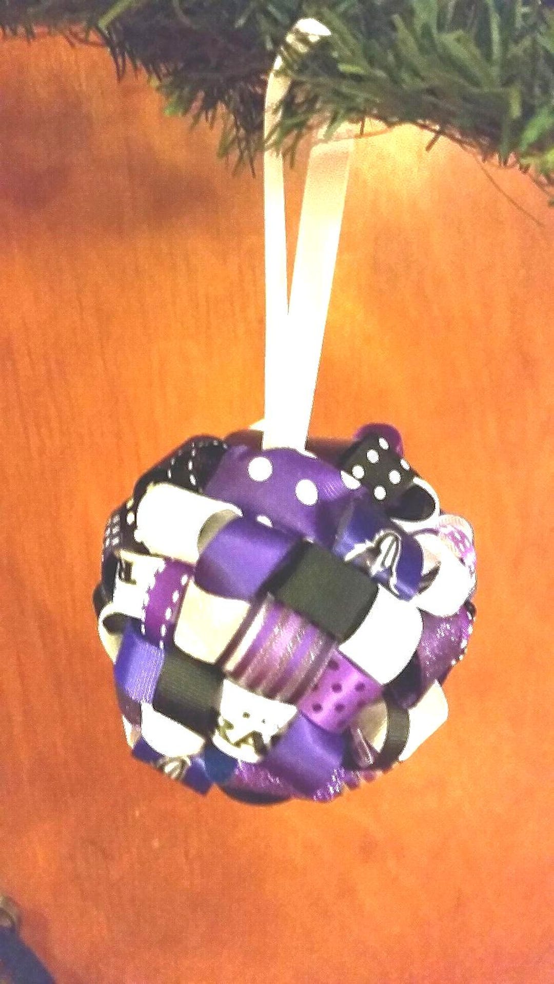 Baltimore Ravens or Other NFL Teams Ribbon Topiary-style Ornament ...