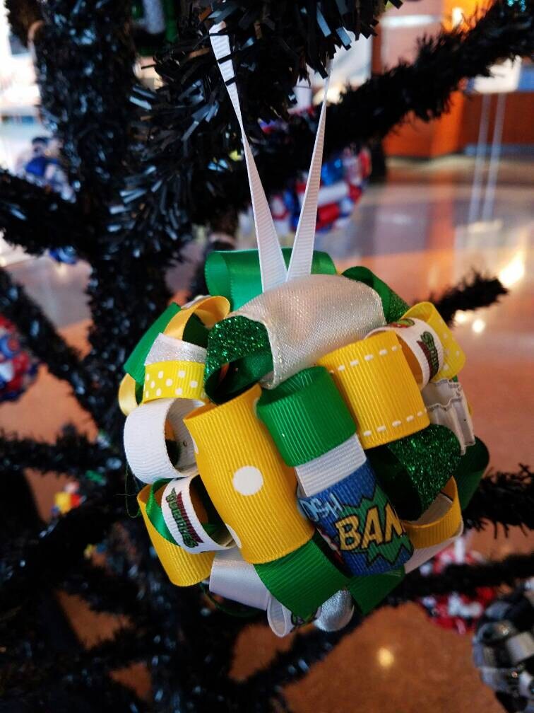 Teenage Mutant Ninja Turtles Ribbon Topiary-style Ornament | Etsy