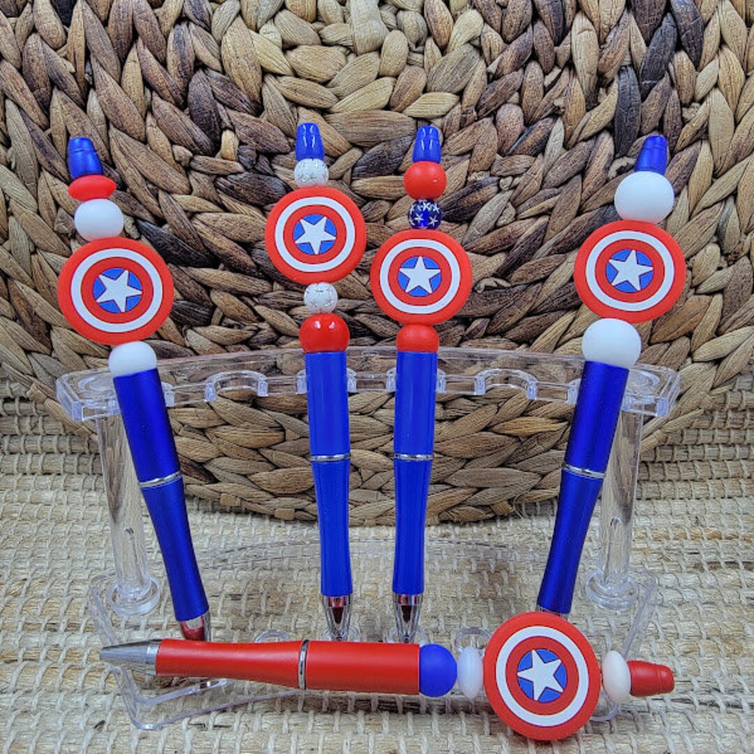 Superhero Focal Bead Pens - Etsy