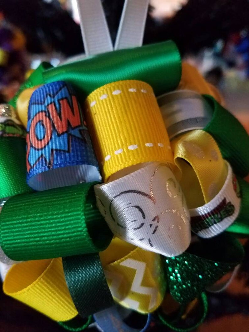 Teenage Mutant Ninja Turtles Ribbon Topiary-style Ornament - Etsy