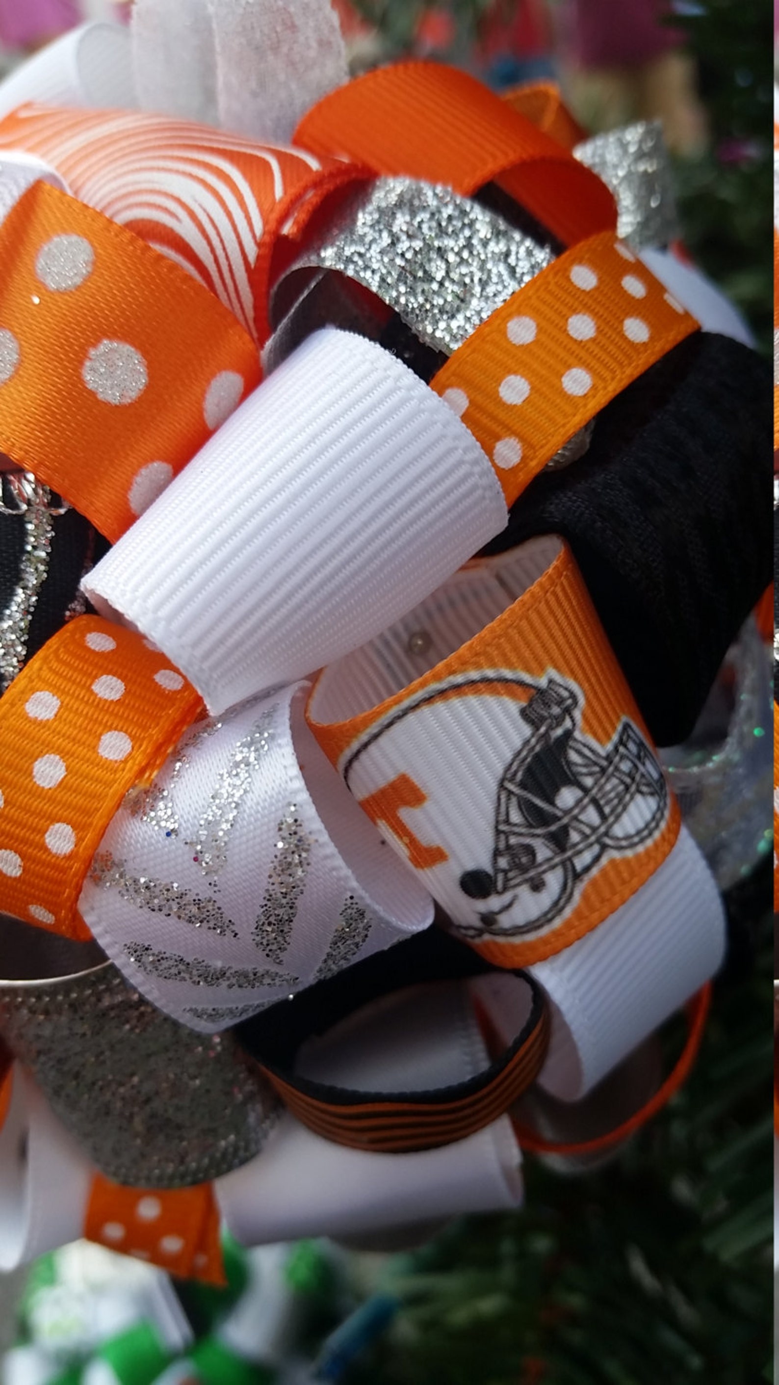 University of Tennessee UT Volunteers Ribbon Topiary-style - Etsy