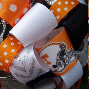 University of Tennessee (UT) Volunteers Ribbon Topiary-style Ornament ...