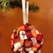 Virginia Tech Hokies Orange and Maroon Ribbon Topiary-style - Etsy