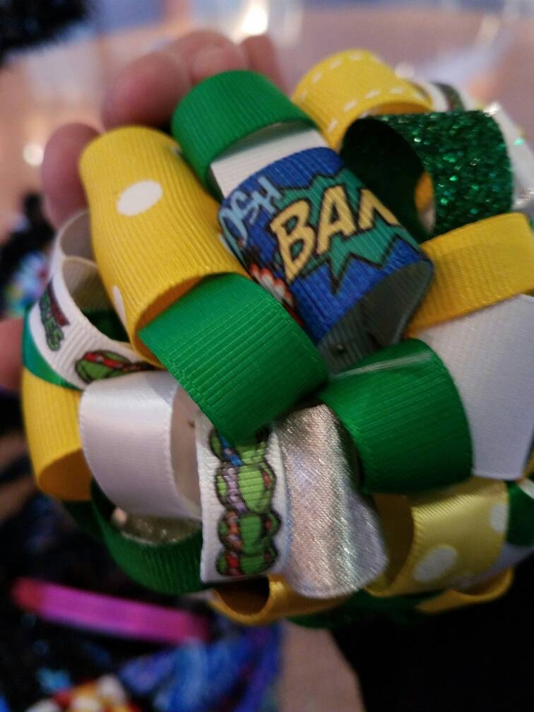 Teenage Mutant Ninja Turtles Ribbon Topiary-style Ornament - Etsy