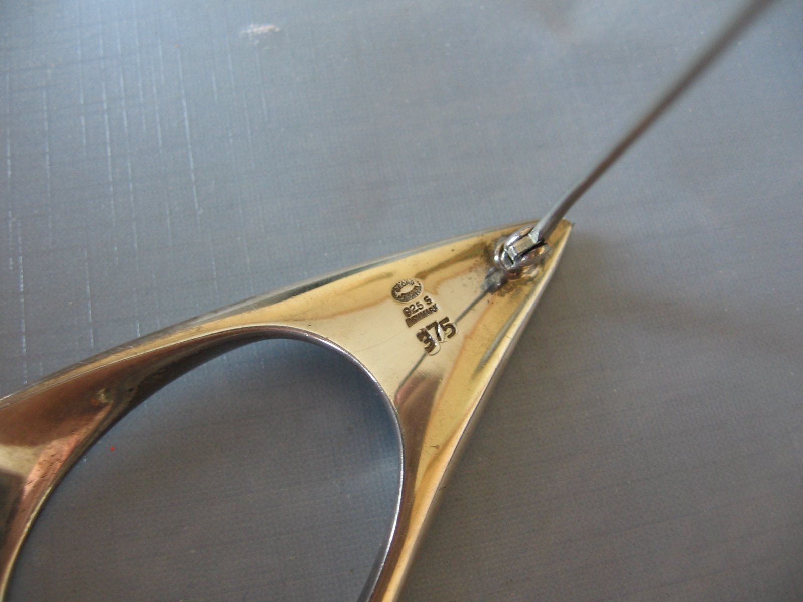 Georg Jensen Sterling Brooch Number 375 Denmark - Etsy